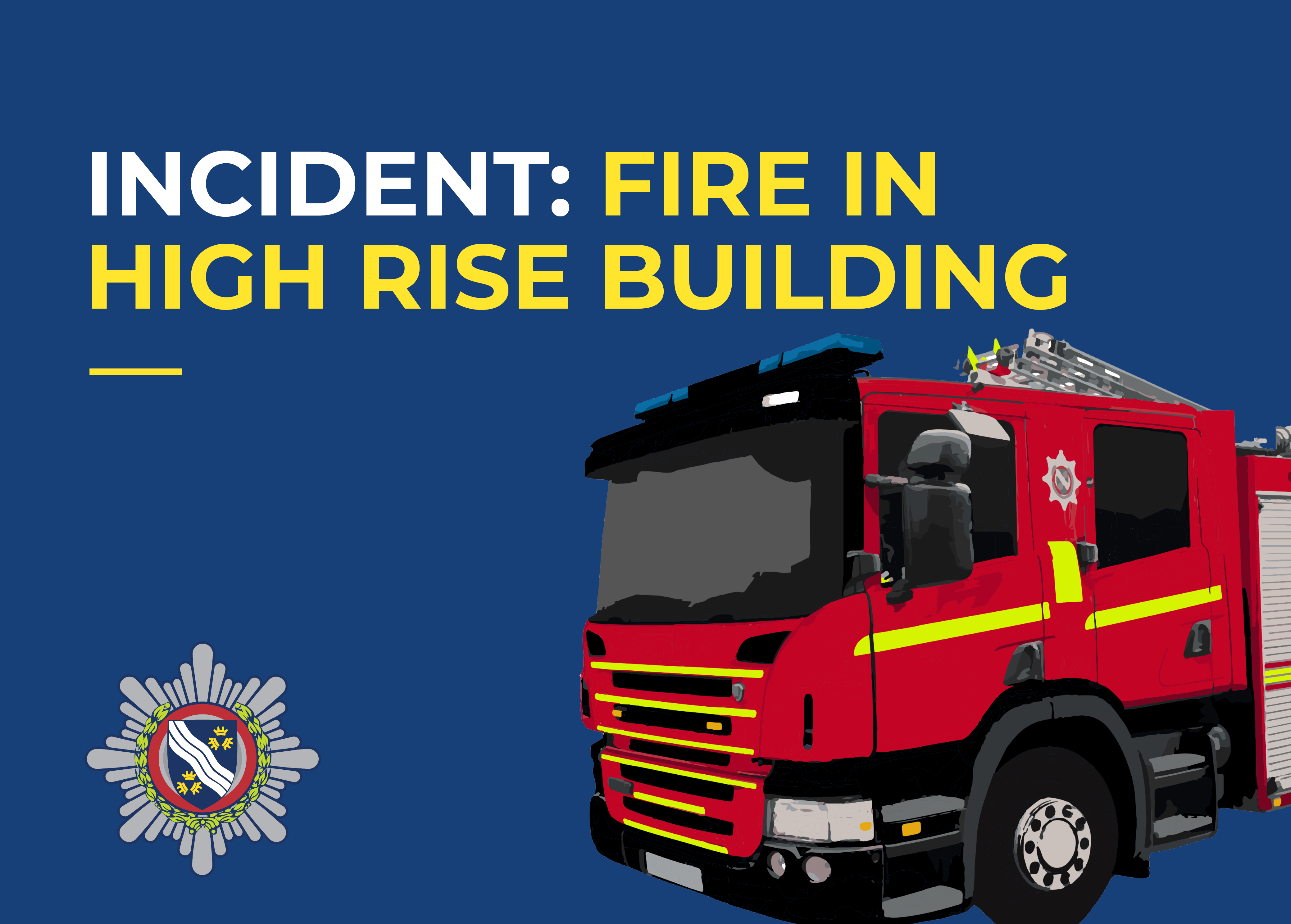High Rise Fire in Liverpool City Centre | Merseyside Fire & Rescue Service